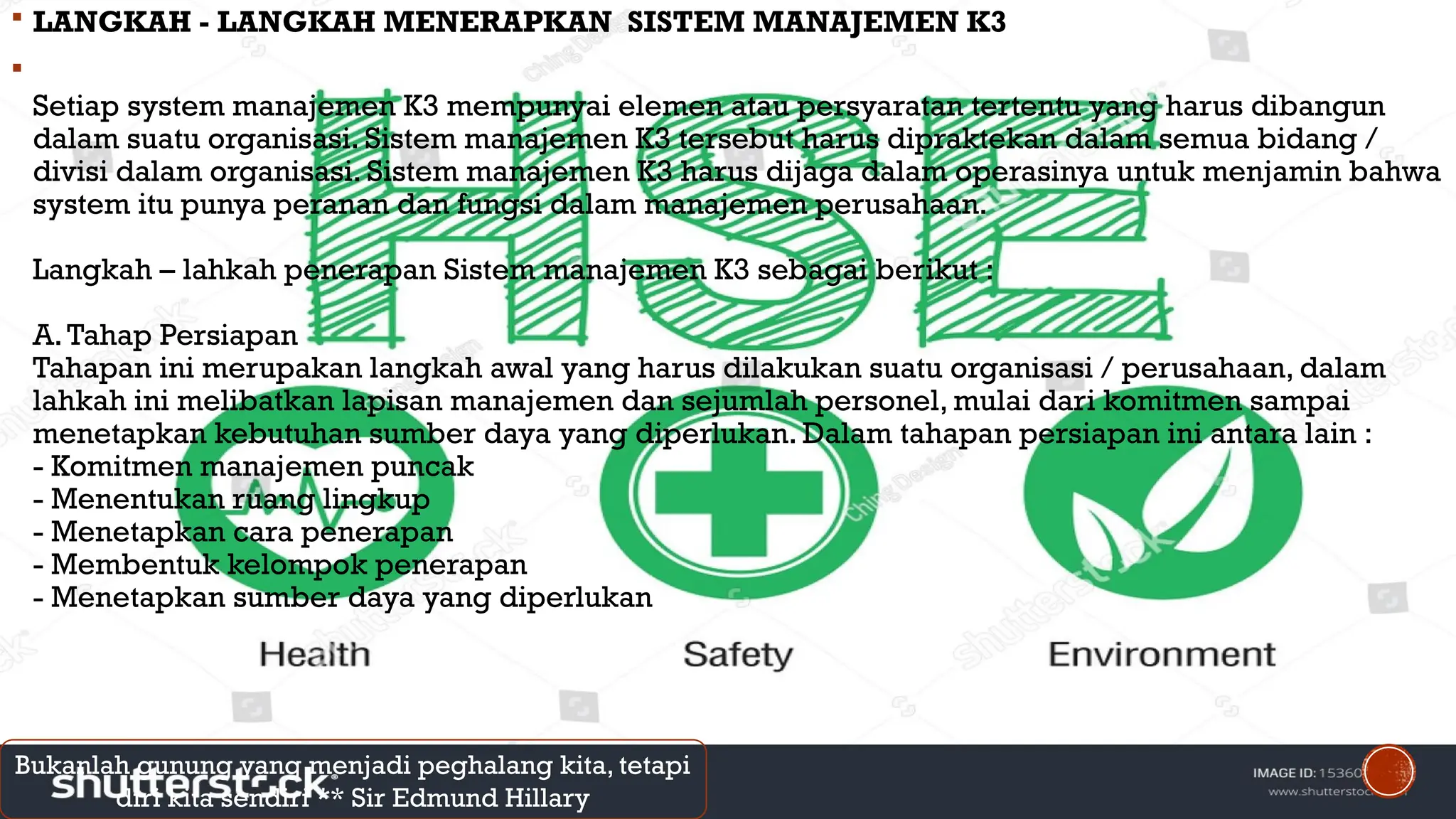 HSE KELOMPOK 1.pptx tentang manajemen K3 | PPTX