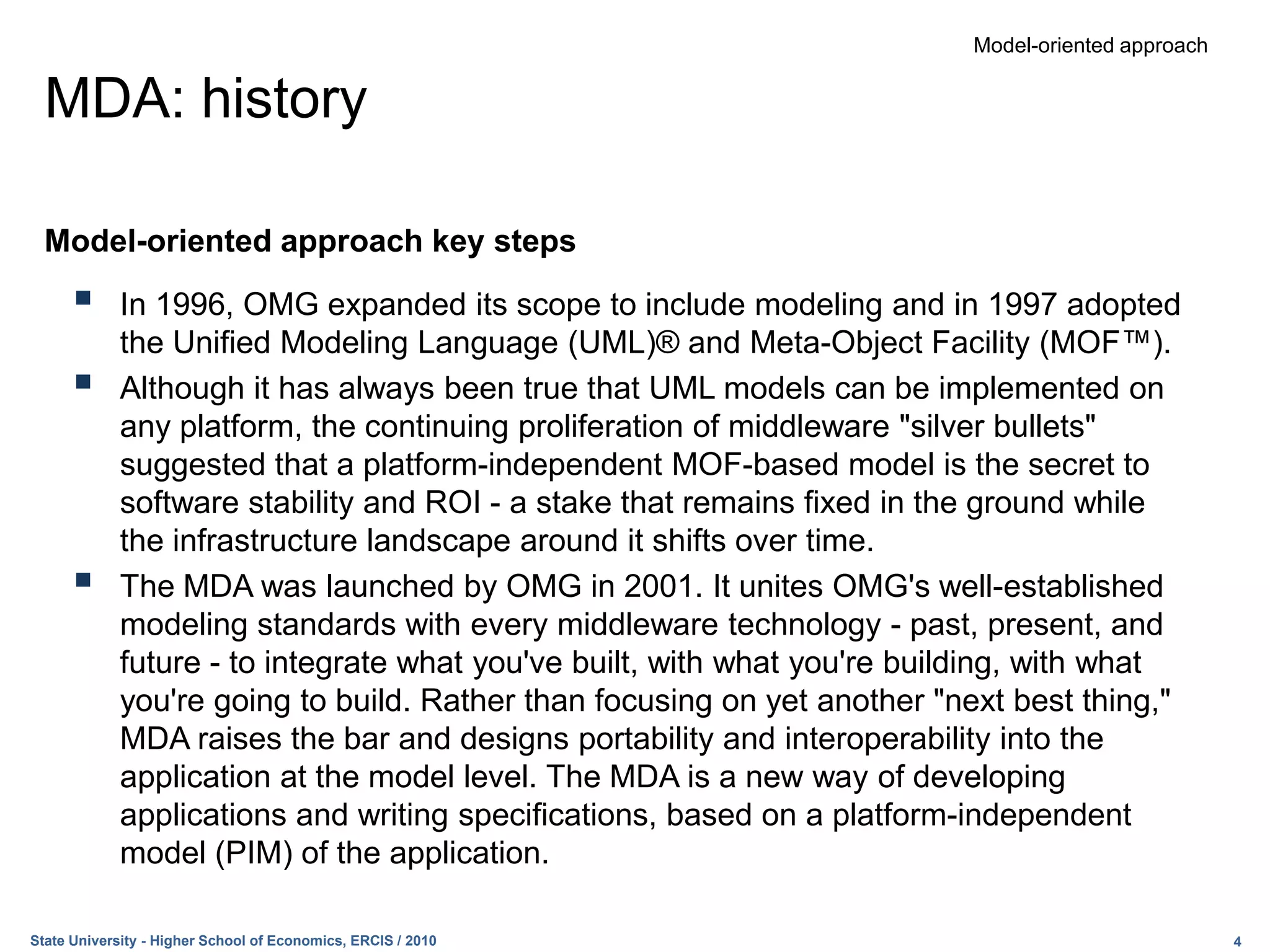 Hse mda bpmn_210410 | PPTX