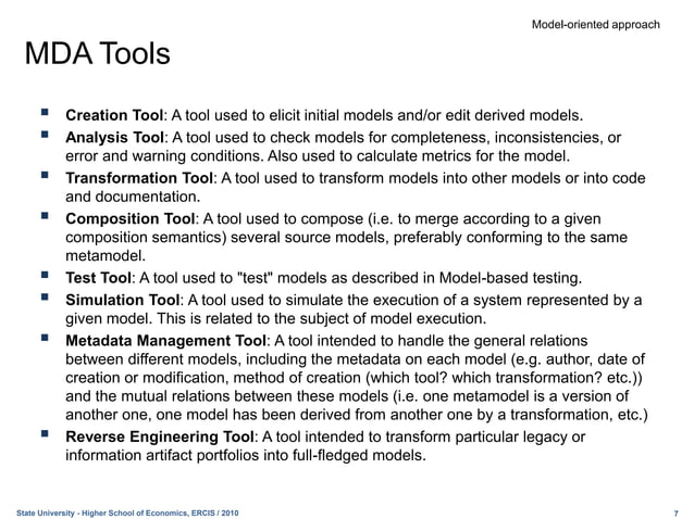 Hse mda bpmn_210410 | PPTX