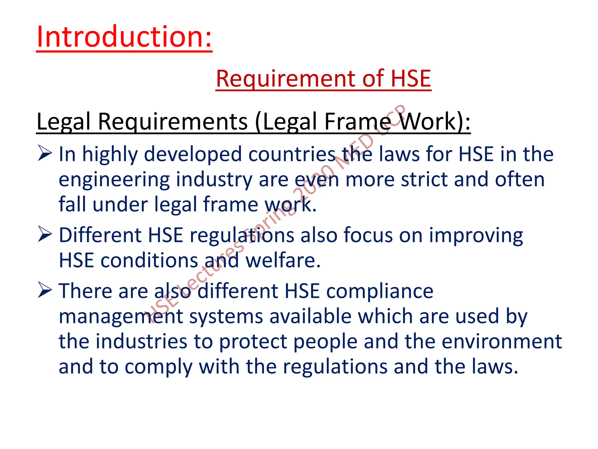 HSE: Information about health and safety at work | PPTX