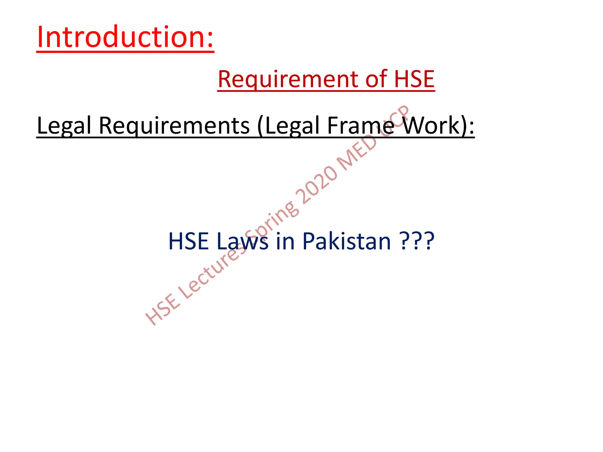 HSE: Information about health and safety at work | PPTX