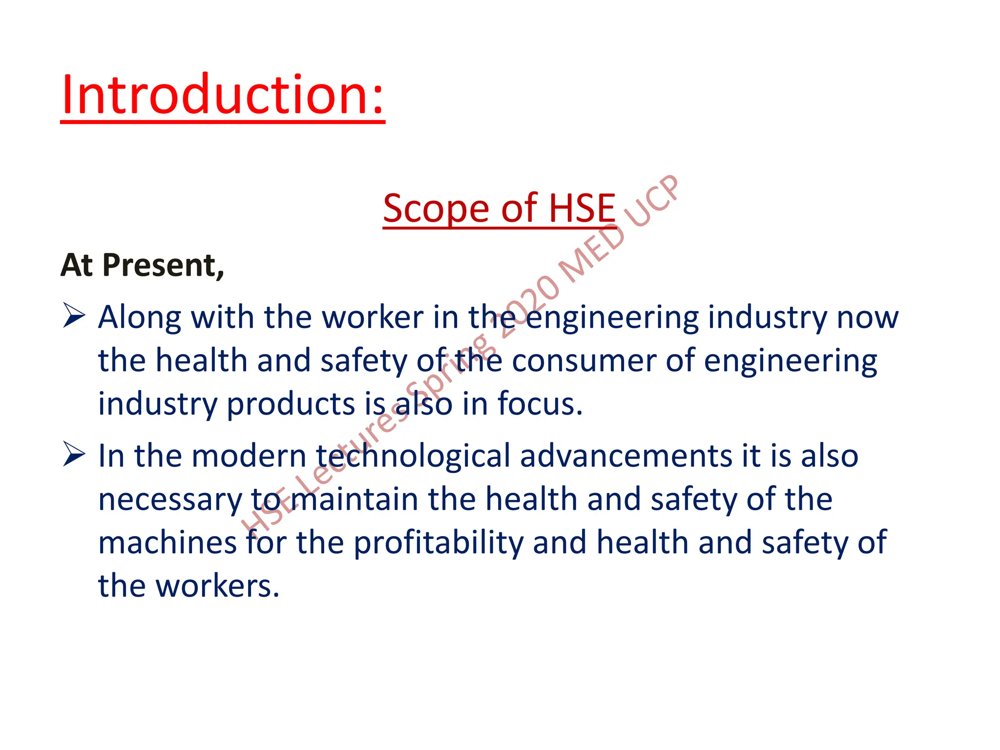 HSE: Information about health and safety at work | PPTX