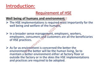 HSE: Information about health and safety at work | PPTX