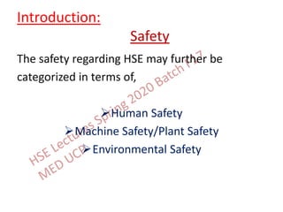 HSE: Information about health and safety at work | PPTX