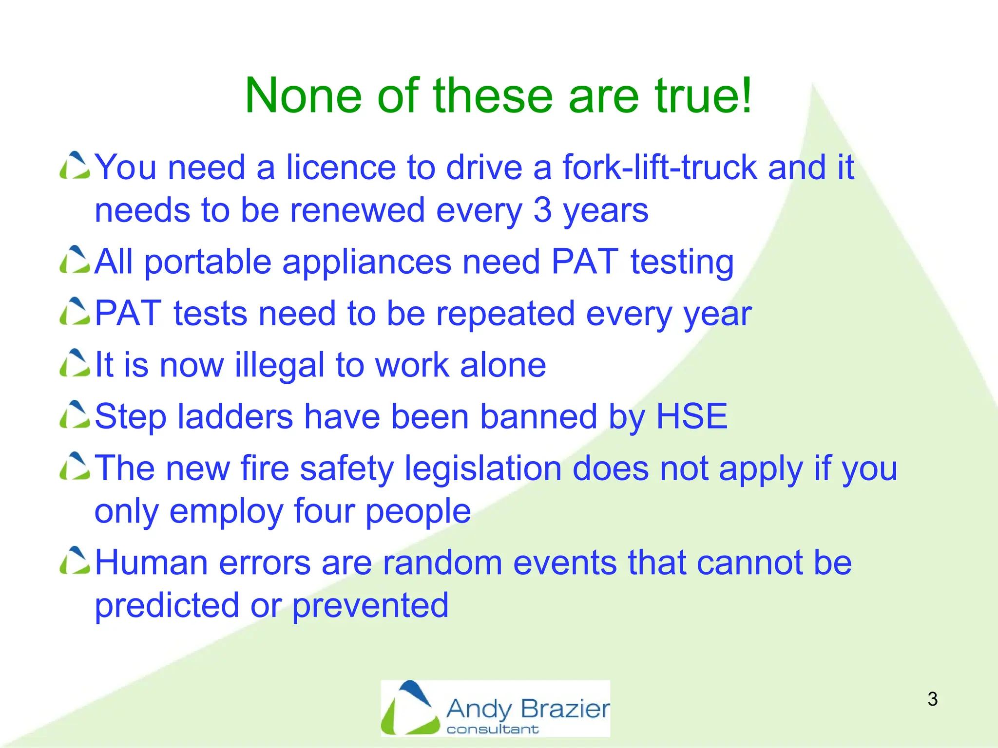 HSE Myths explained to easily understand | PPT