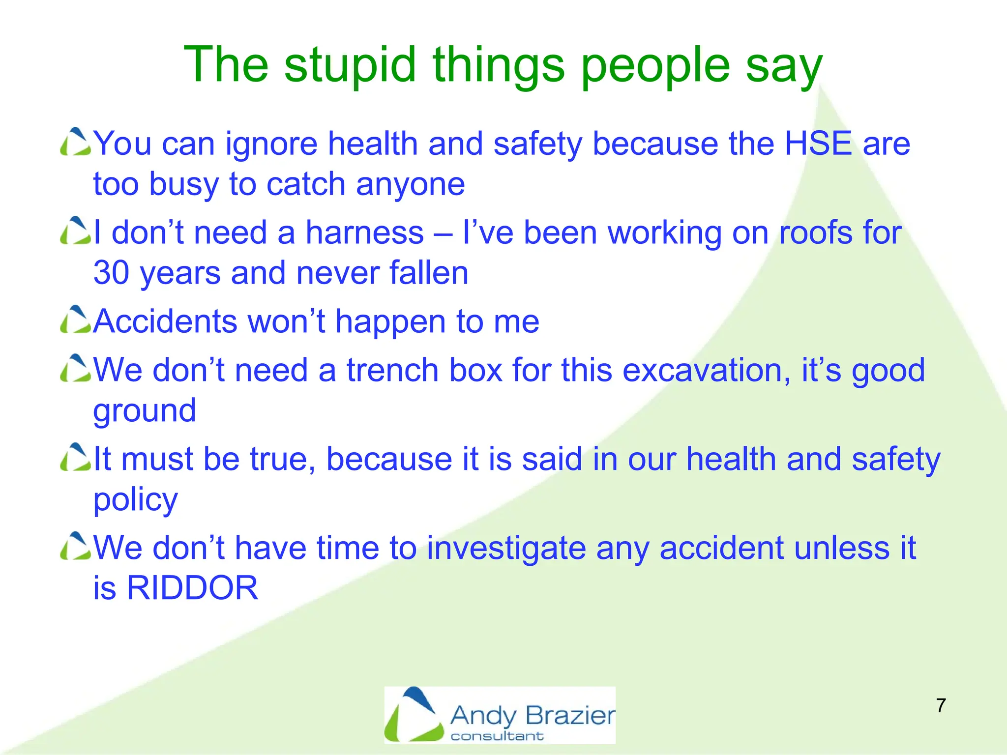 HSE Myths explained to easily understand | PPT