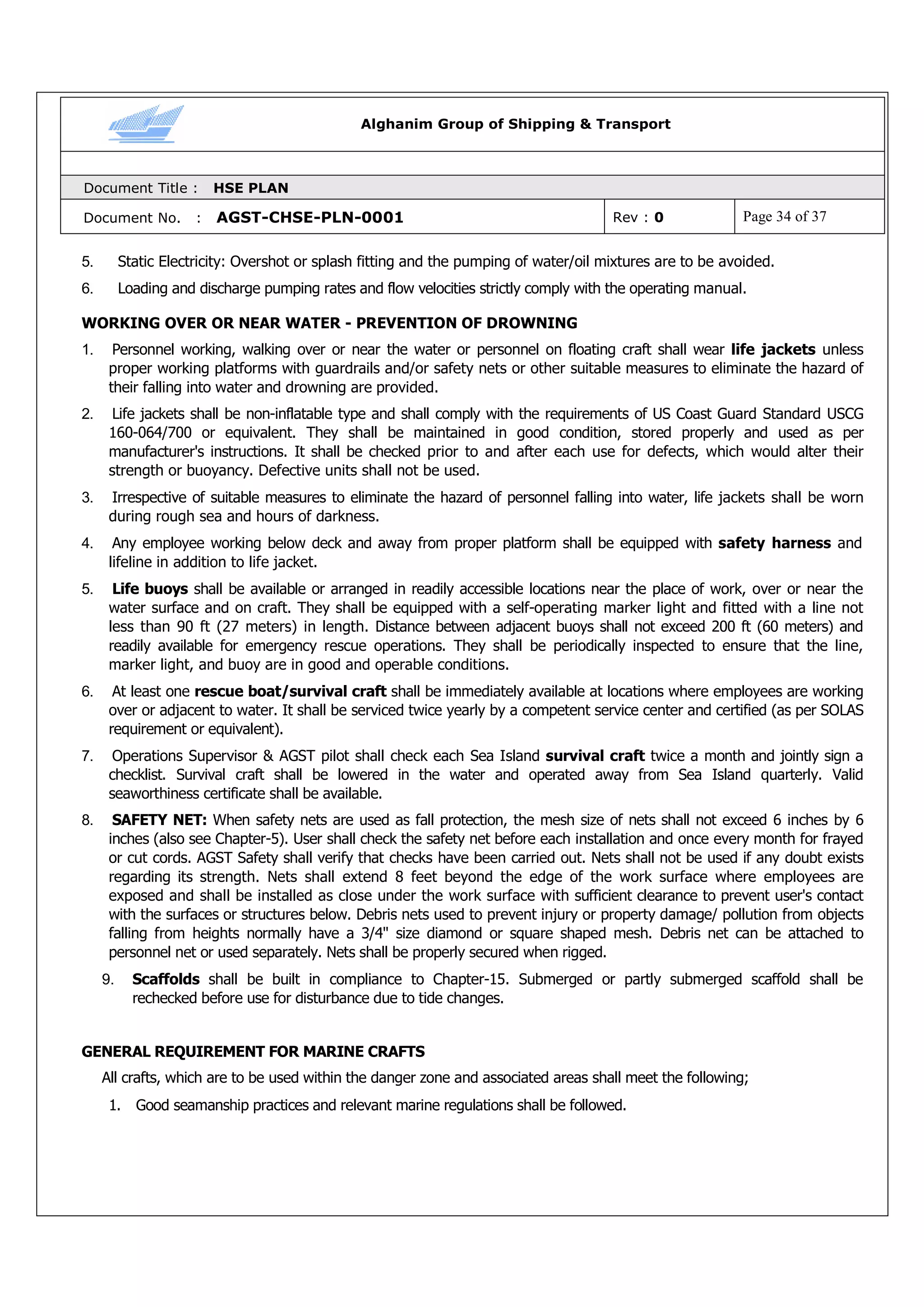 Hse plan | PDF