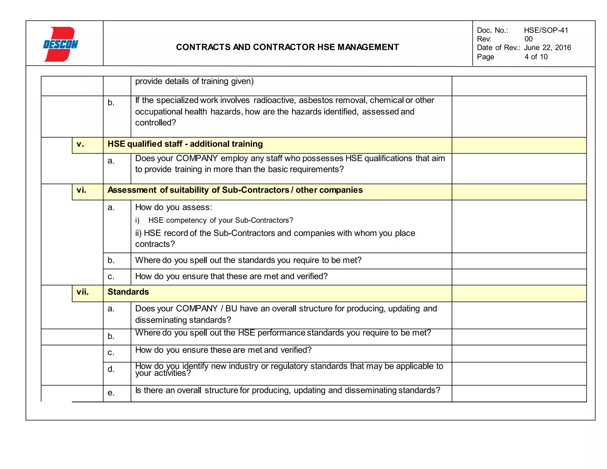 HSE Pre-Qualification Checklist.docx