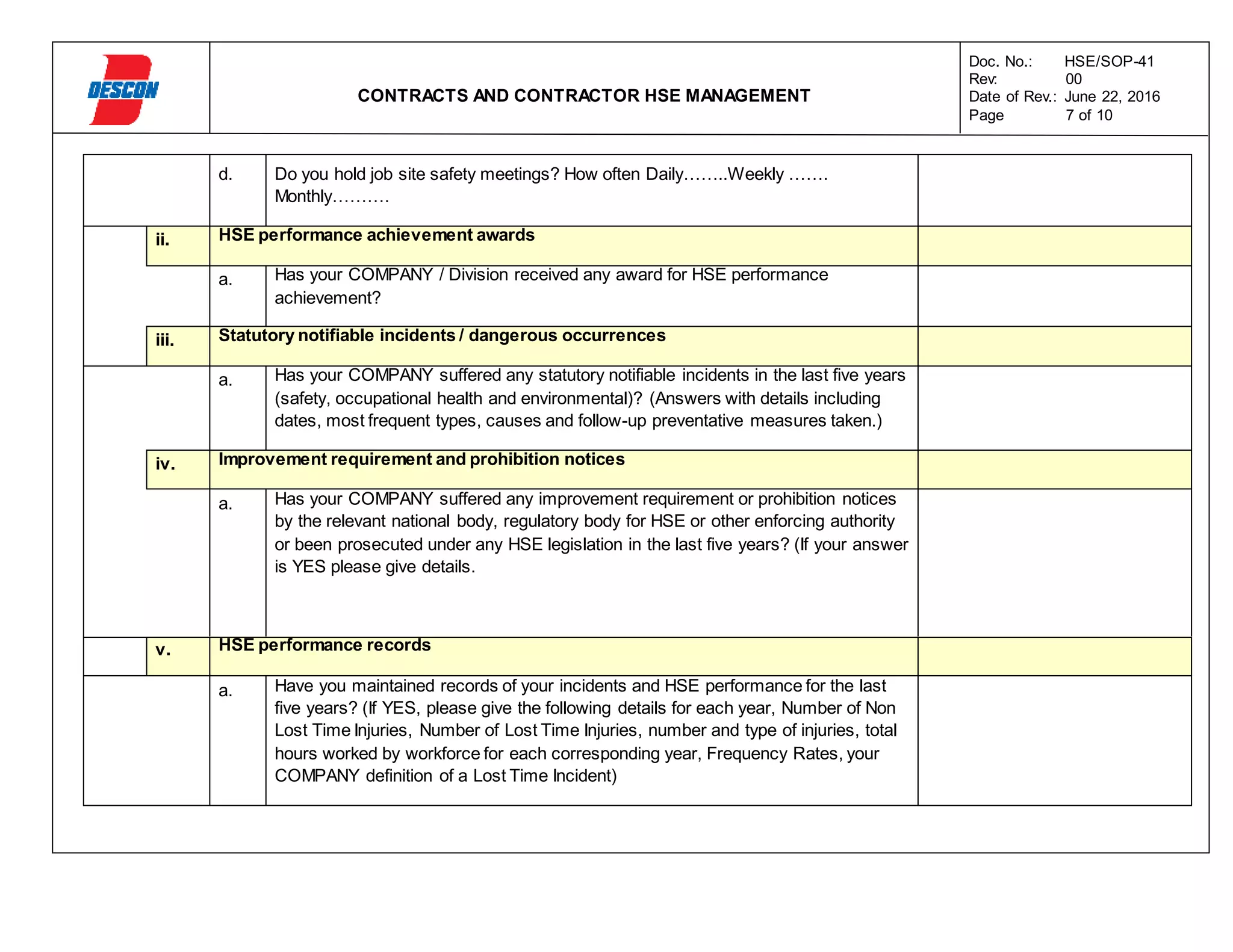 HSE Pre-Qualification Checklist.docx