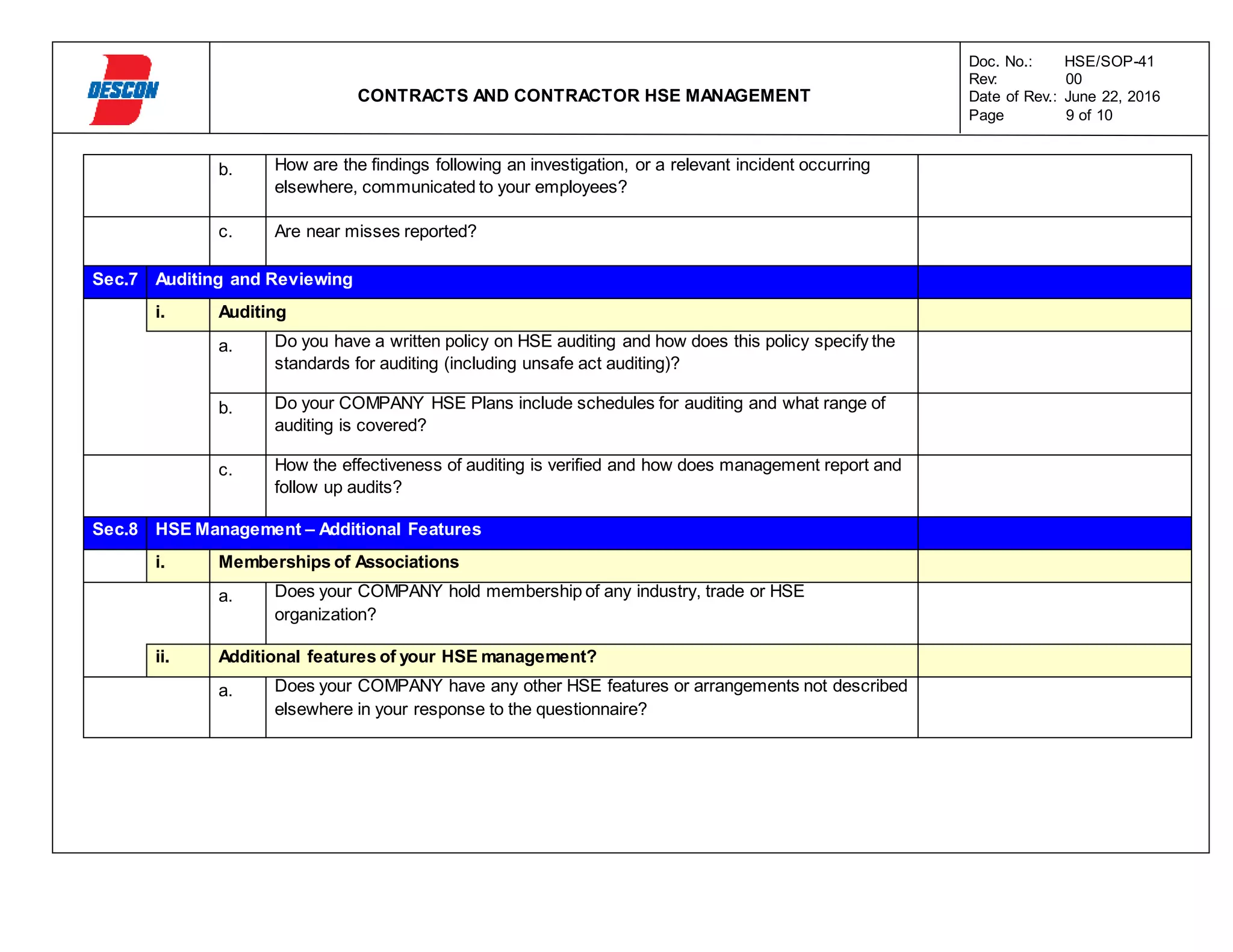 HSE Pre-Qualification Checklist.docx