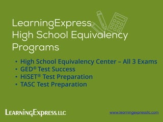 High School Equivalency Programs: Why Test Preparation Is Important | PDF