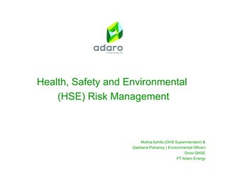 HSE Risk Management_28 Juli 2016.ppt