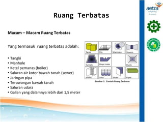 HSE Training Confined Space (okt 18) | PPTX