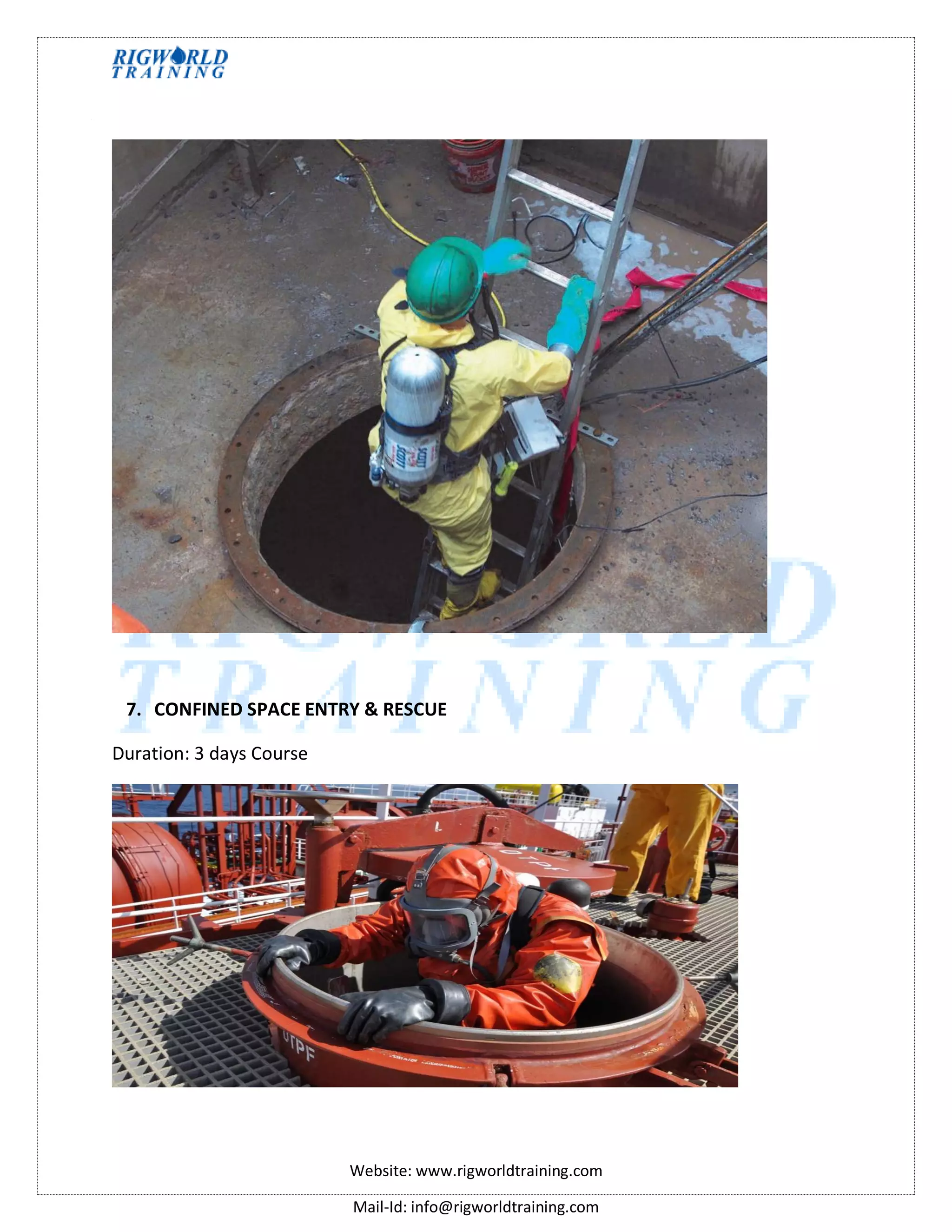 HSE Training Course - RigWorld Training Center | PDF