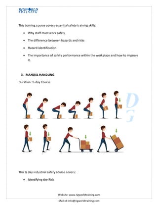 HSE Training Course - RigWorld Training Center | PDF