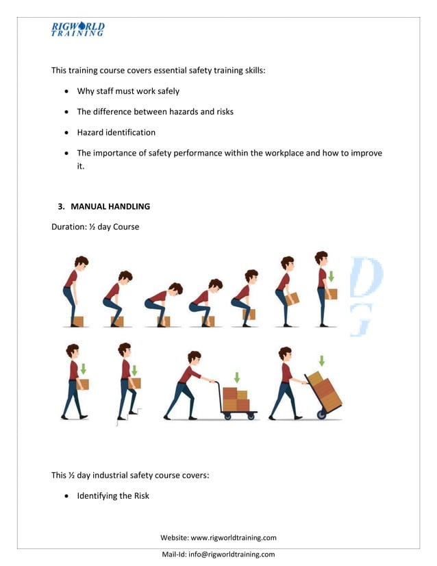 HSE Training Course - RigWorld Training Center | PDF