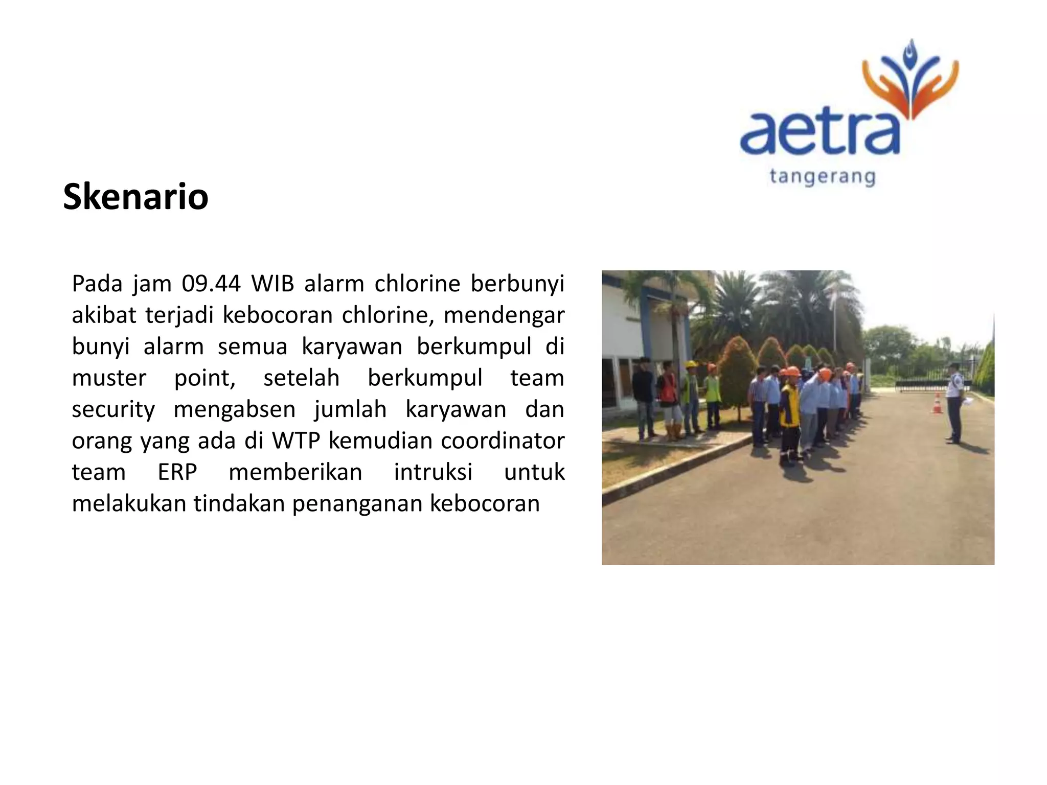 HSE Training Drill Chlorine | PPTX