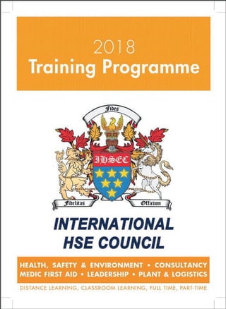 Hse training programme broch 2018 | PDF