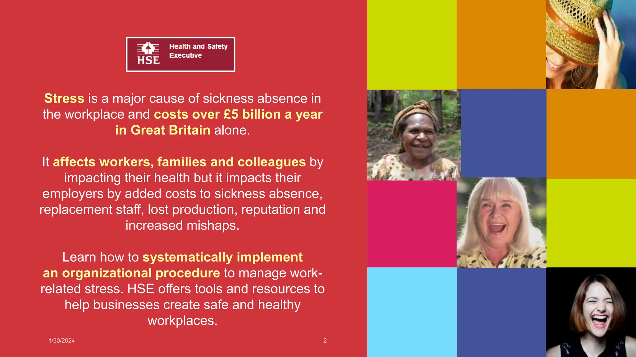 HSE Work-Related Stress and How to Manage It | PPTX