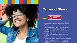HSE Work-Related Stress and How to Manage It | PPTX