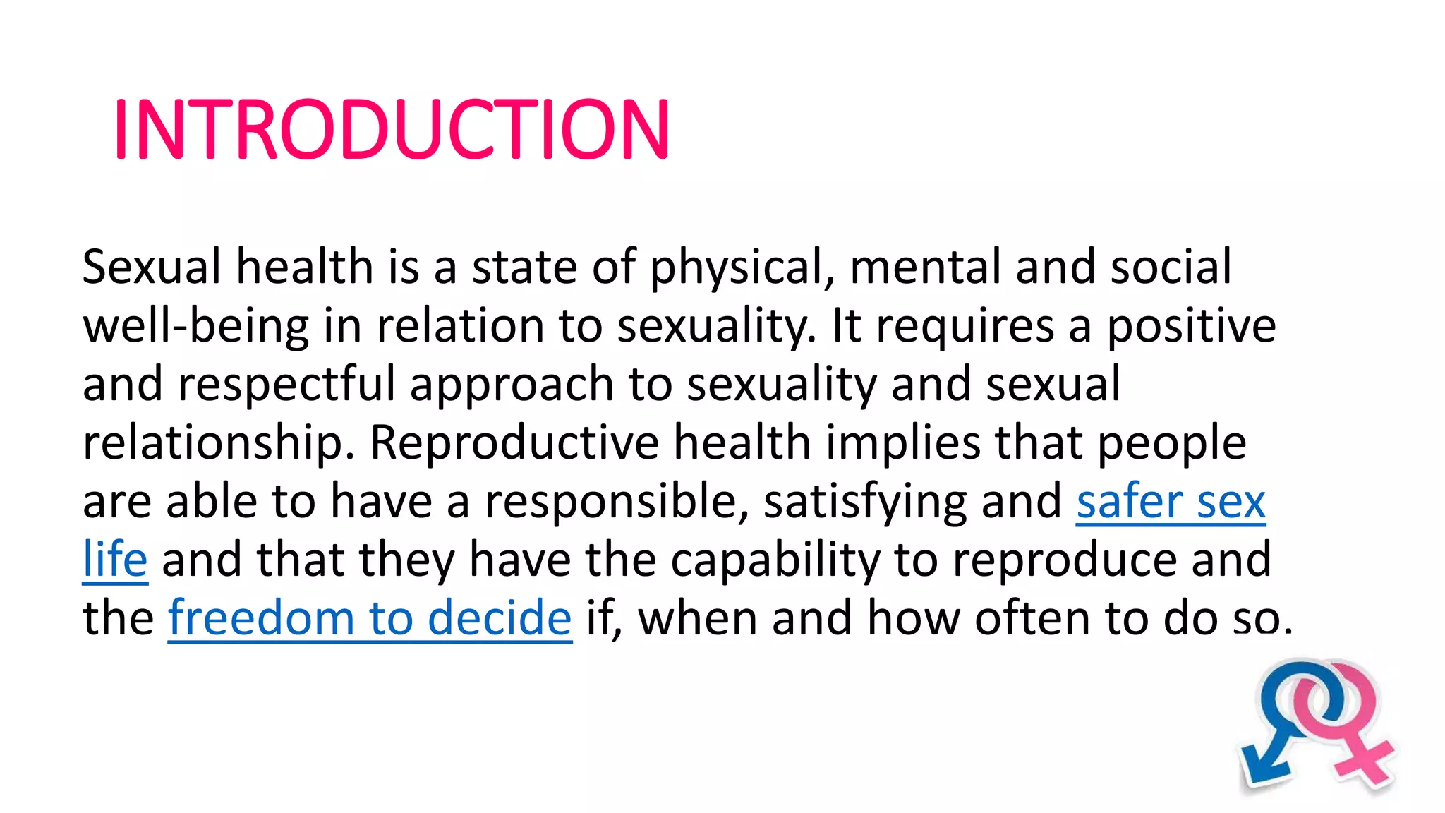 Human sexual health | PPT
