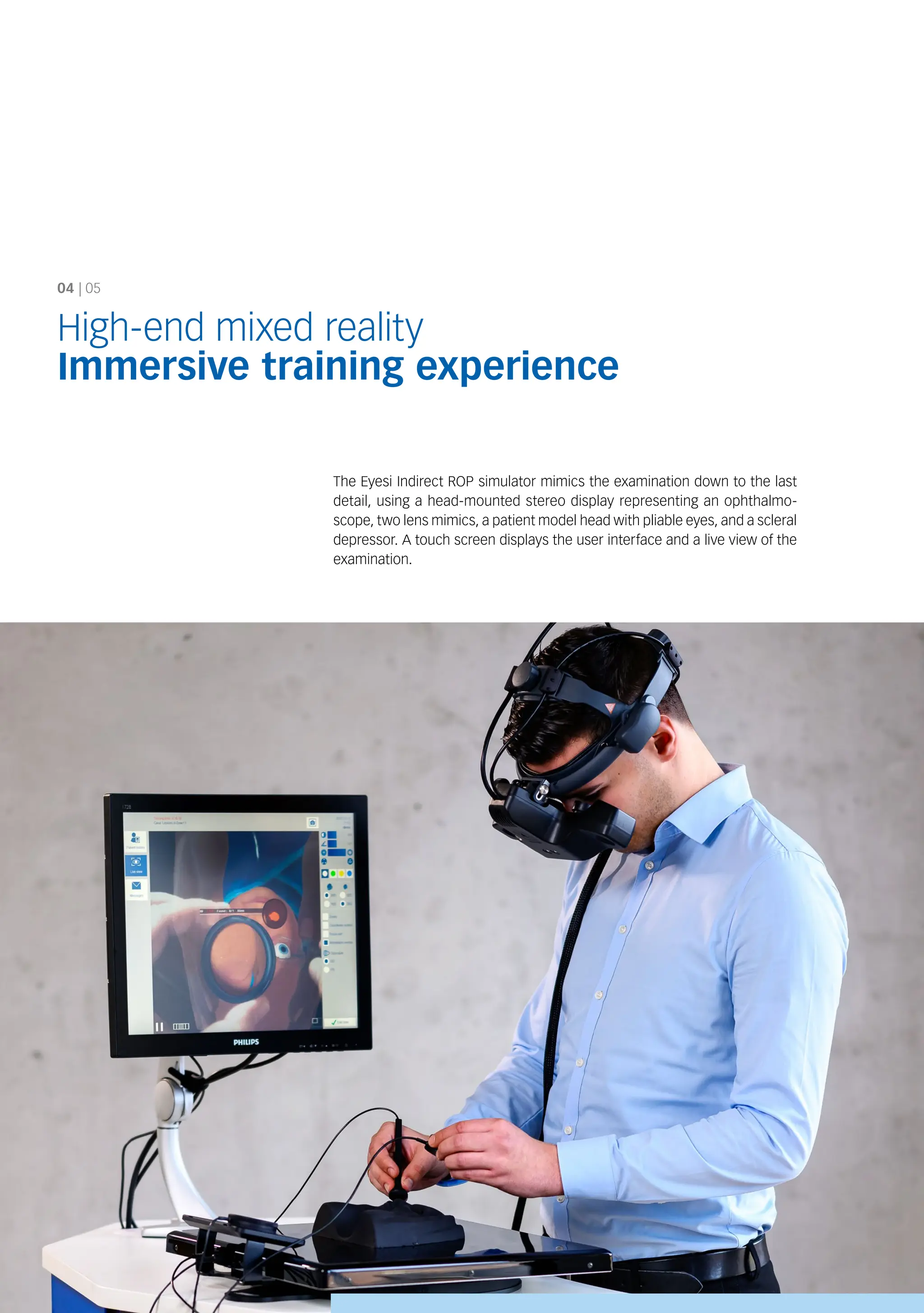 Haag-Streit Simulation Eyesi Indirect ROP Brochure | PDF | 3-D Graphics ...