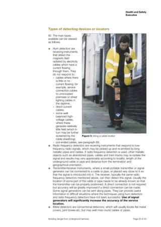 HSG47 Avoiding Danger From Underground Services (HSE 3rd Edition 2014 ...