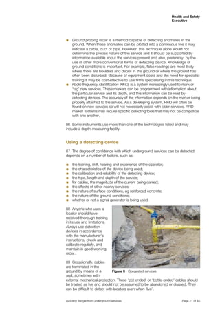 HSG47 Avoiding Danger From Underground Services (HSE 3rd Edition 2014 ...