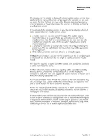 HSG47 Avoiding Danger From Underground Services (HSE 3rd Edition 2014 ...