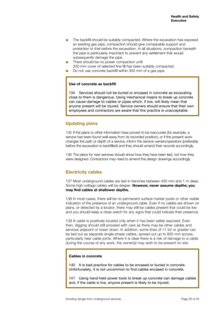 HSG47 Avoiding Danger From Underground Services (HSE 3rd Edition 2014 ...