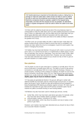 HSG47 Avoiding Danger From Underground Services (HSE 3rd Edition 2014 ...