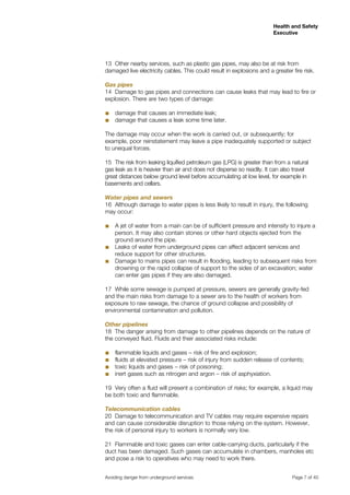 HSG47 Avoiding Danger From Underground Services (HSE 3rd Edition 2014 ...