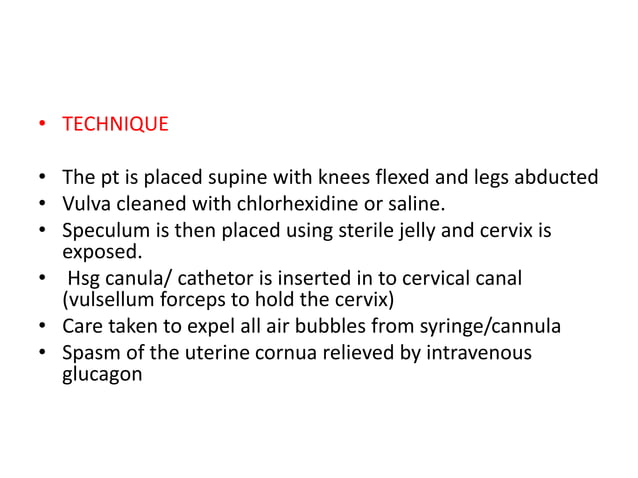 HSG AND FISTULOGRAM.pptx | Pregnancy | Reproductive Health