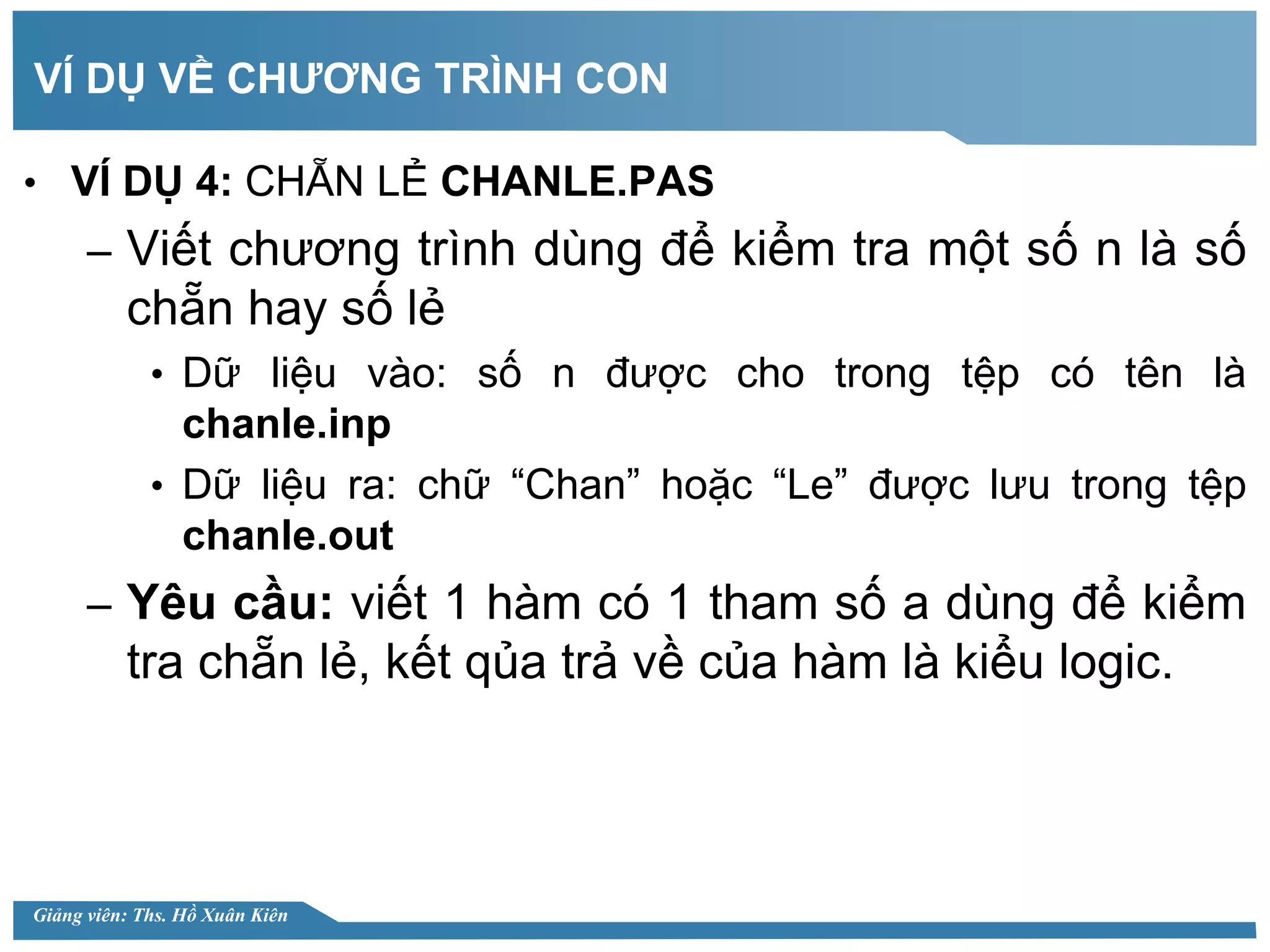 HSG_KHOI 12_LAP TRINH PASCAL_CHUYEN DE 1_KY THUAT LAP TRINH CO BAN.ppt