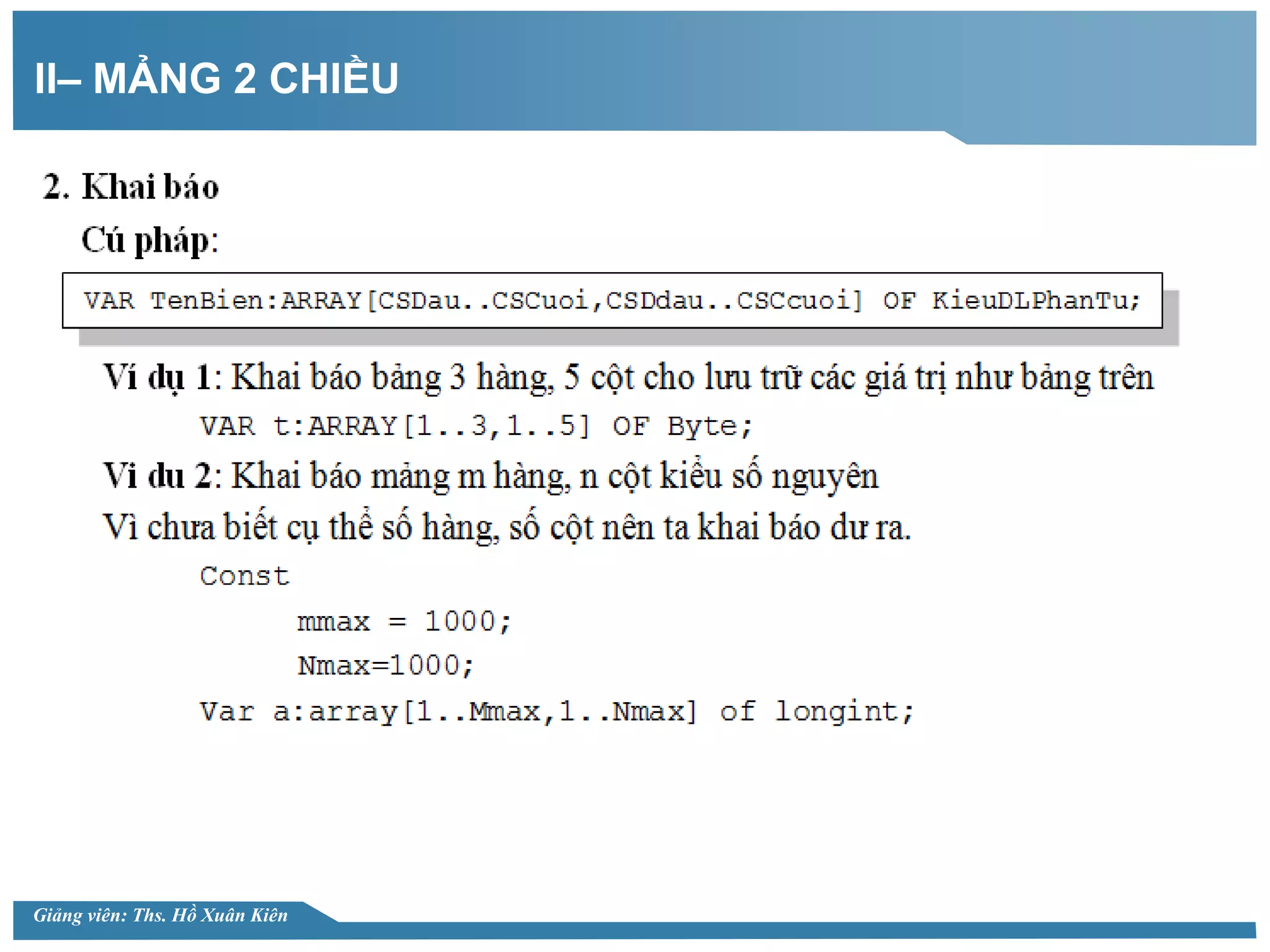 HSG_KHOI 12_LAP TRINH PASCAL_CHUYEN DE 1_KY THUAT LAP TRINH CO BAN.ppt