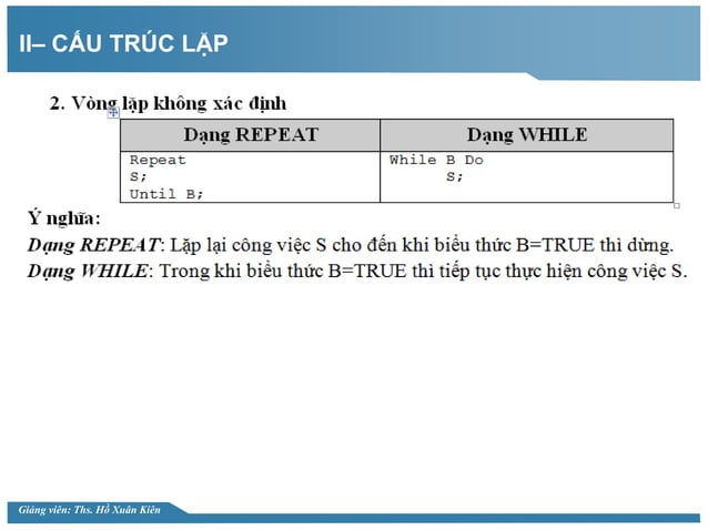 HSG_KHOI 12_LAP TRINH PASCAL_CHUYEN DE 1_KY THUAT LAP TRINH CO BAN.ppt