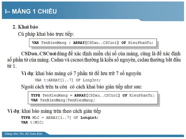 HSG_KHOI 12_LAP TRINH PASCAL_CHUYEN DE 1_KY THUAT LAP TRINH CO BAN.ppt