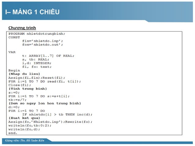 HSG_KHOI 12_LAP TRINH PASCAL_CHUYEN DE 1_KY THUAT LAP TRINH CO BAN.ppt