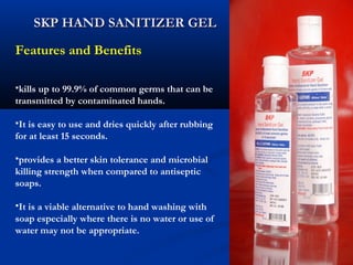 ROLE OF HAND SANITIZERS IN INFECTION CONTROL AMONG HEALTH CARE WORKERS ...