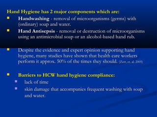 ROLE OF HAND SANITIZERS IN INFECTION CONTROL AMONG HEALTH CARE WORKERS ...
