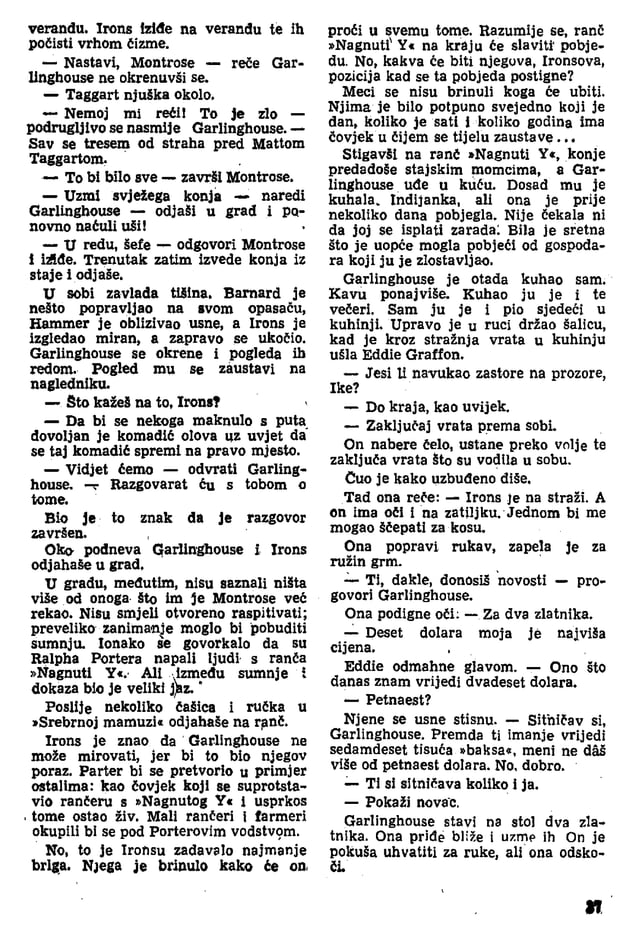 Laso nova serija 010 matt nichols - jahaci satane | PDF