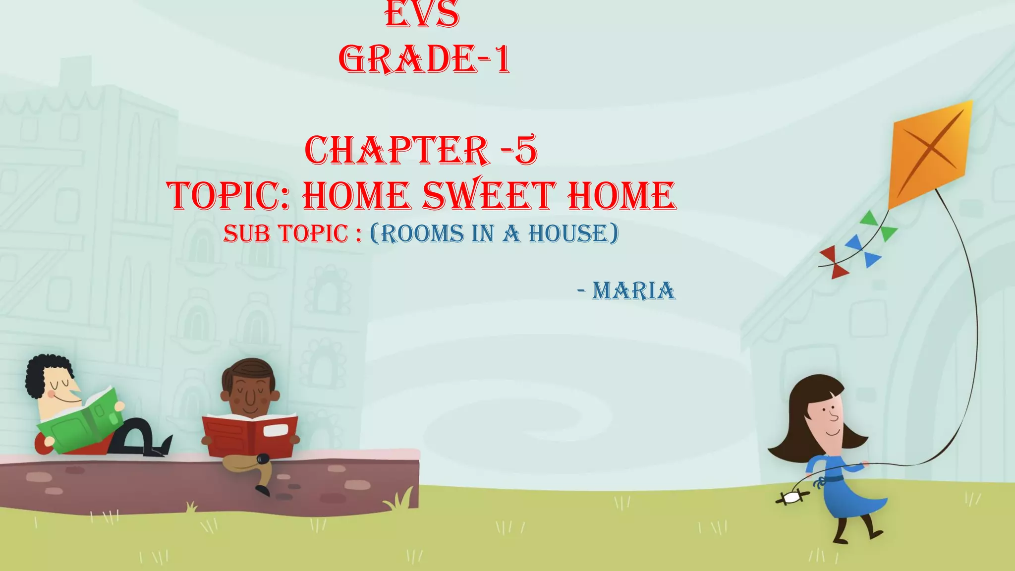 EVS GRADE 1 Rooms in a house | PDF