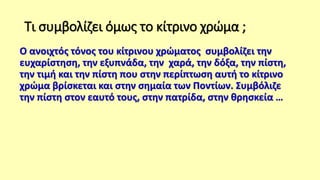 ΣΗΜΑΙΑ ΤΟΥ ΠΟΝΤΟΥ | PPTX