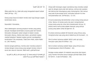 HALAQAH SILSILAH ILMIYYAH - 05 Beriman Kepada Hari Akhir - Bagian 3 | PPT