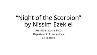 hsi 101 ezekiel night of the scorpion.pptx