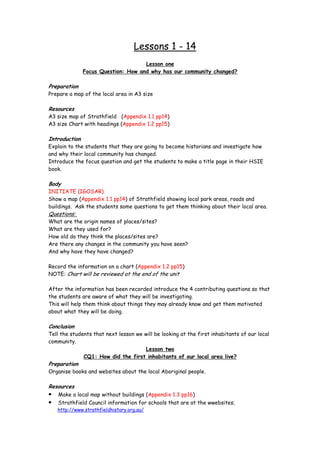 Hsie Stage 2 Unit Of Work | PDF | Genealogy and Ancestry | Hobbies ...