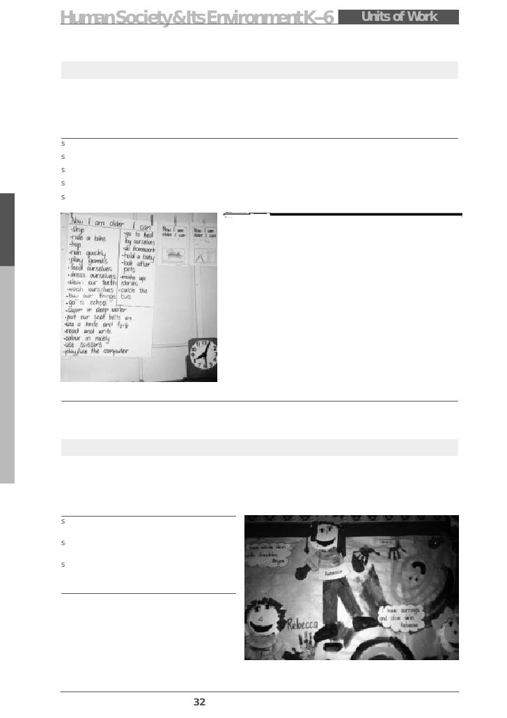 Hsie units of work early stage 1 | PDF