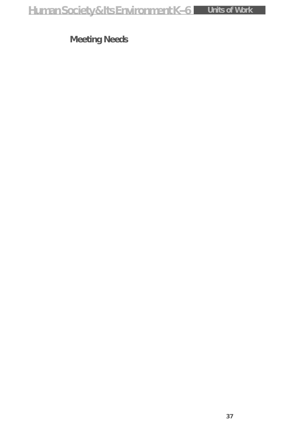 Hsie units of work early stage 1 | PDF