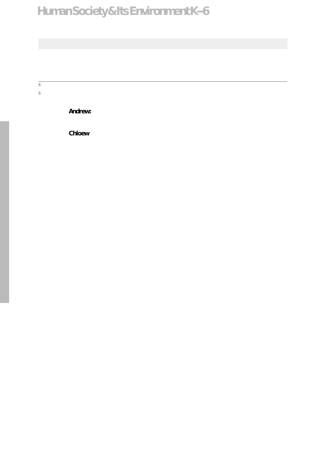 Hsie units of work early stage 1 | PDF