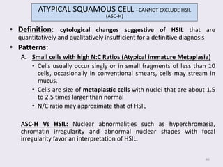 Bethesda Cervical CYtology | PPTX